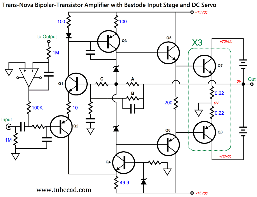 Trans-Nova-Amplifier Topology
